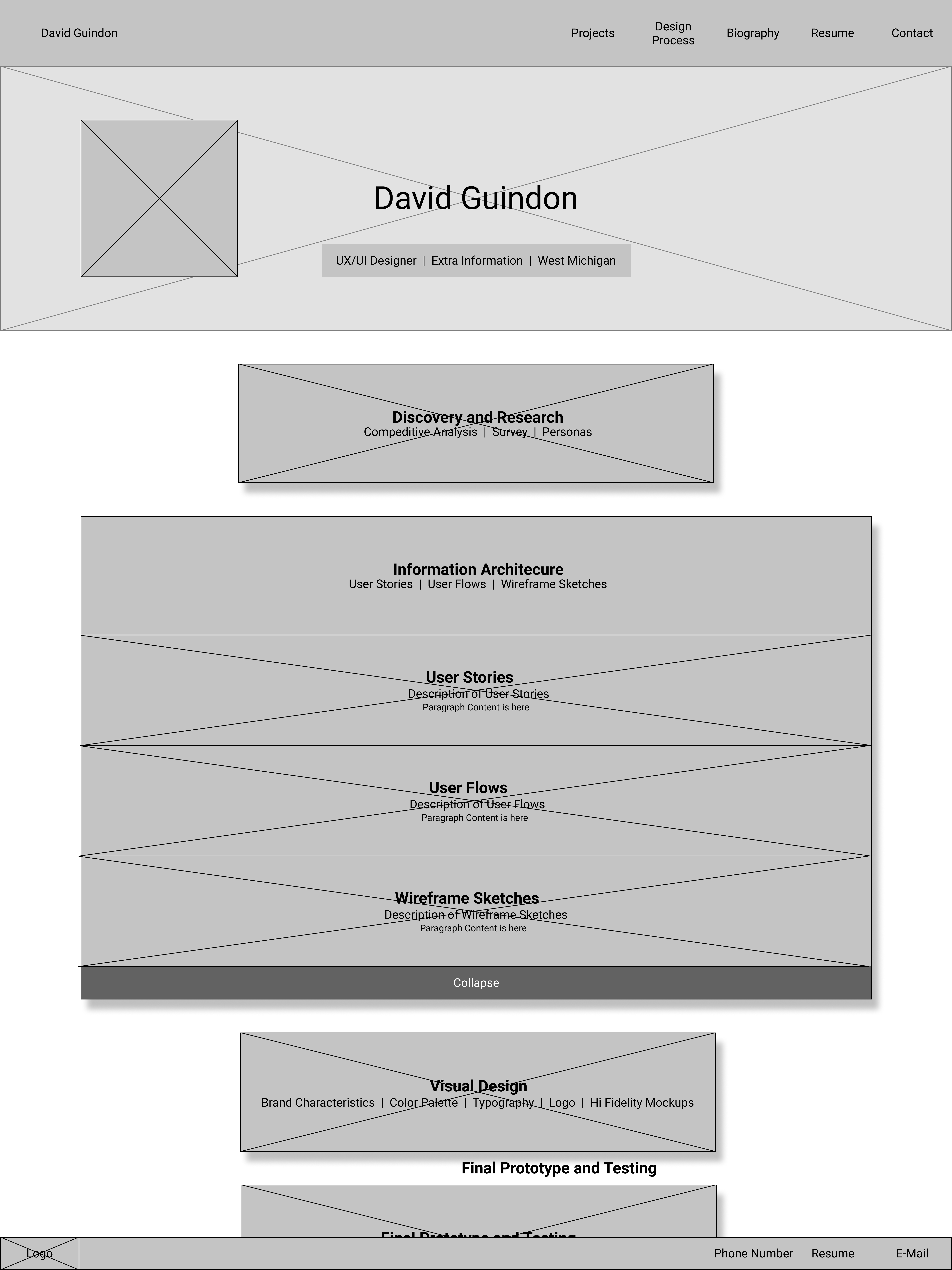 David Guindon | Design Process